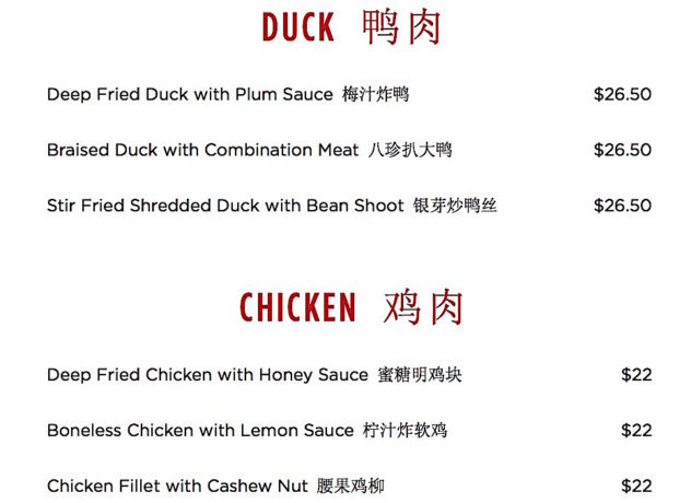WANG'S CHINESE TAKEAWAY MENU - HEADS UP FOOD GUIDE