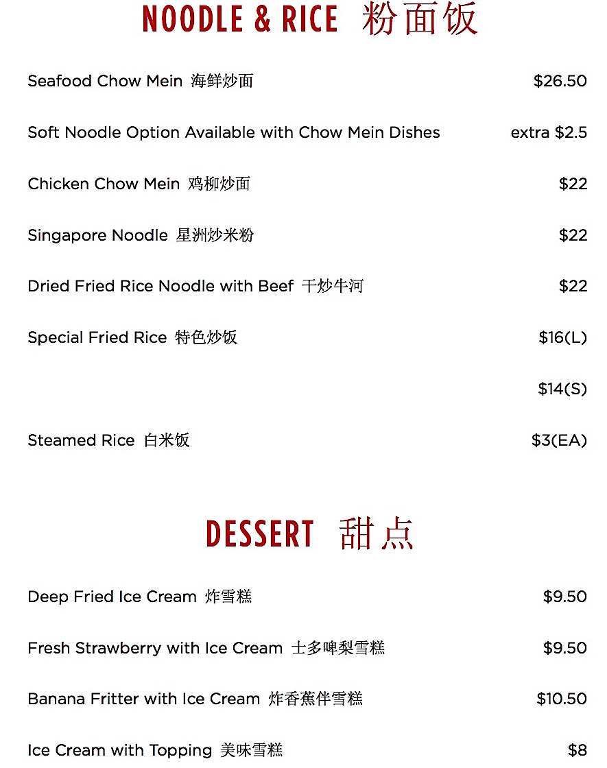 WANG'S CHINESE TAKEAWAY MENU - HEADS UP FOOD GUIDE