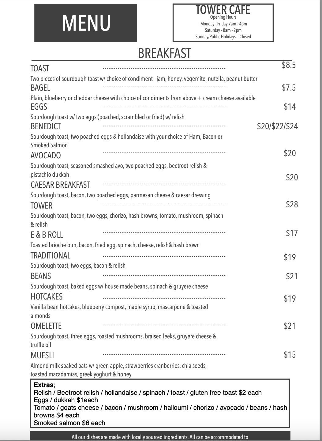 TOWER CAFÉ » Heads Up Launceston 2022