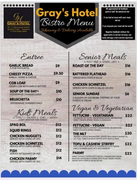 GRAYS HOTEL | Heads Up Launceston