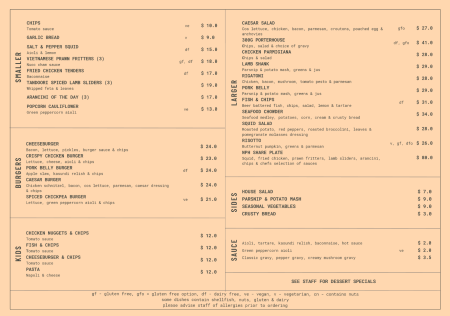 NORTHERN PUBLIC HOUSE | Heads Up Launceston Food Guide 2025