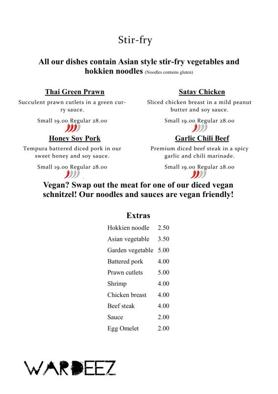 WARDEEZ BISTRO @ THE ALL YEAR ROUND | Heads Up Launceston 2025