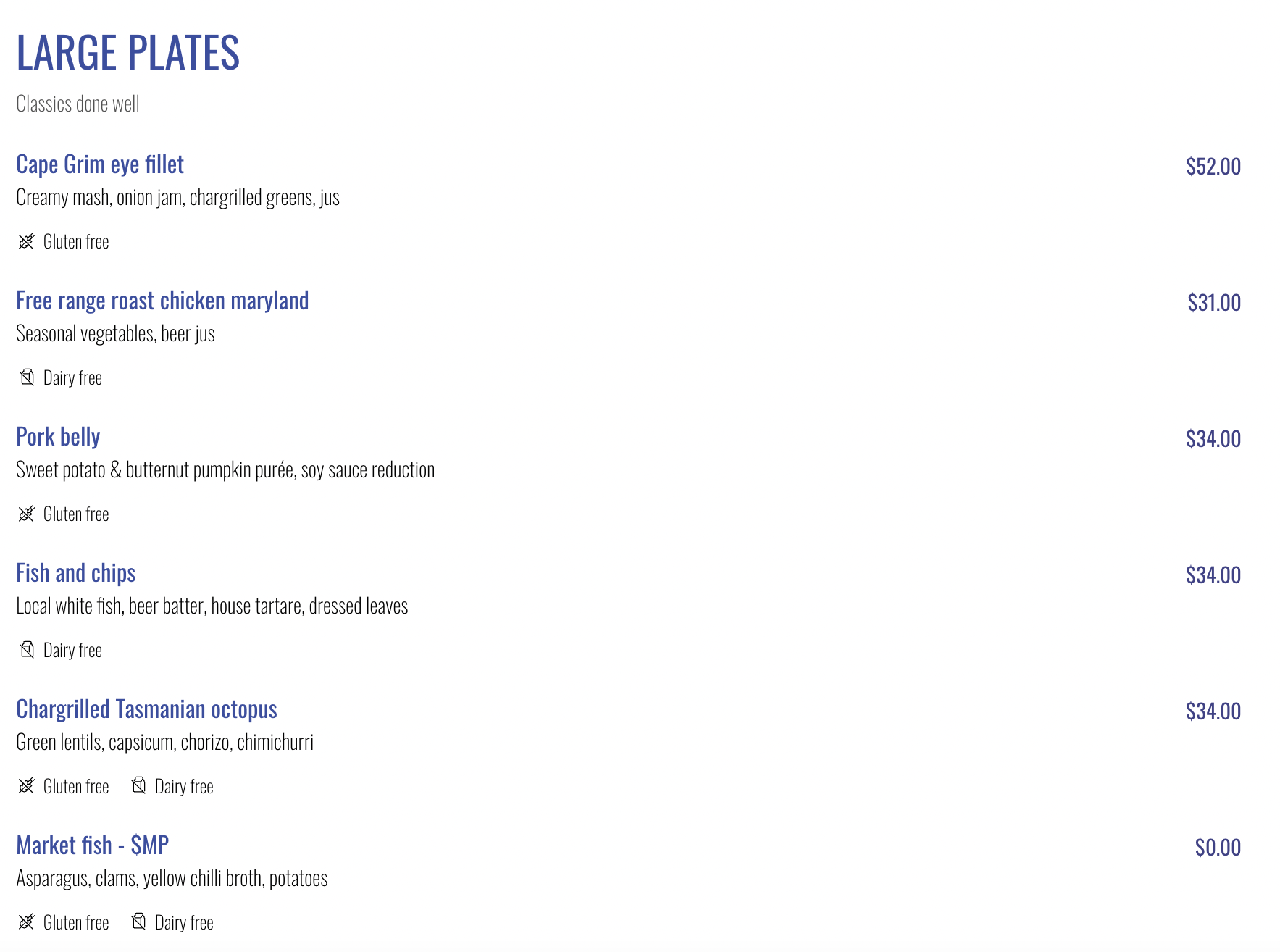 BOATYARD RESTAURANT | Heads Up Launceston Food Guide