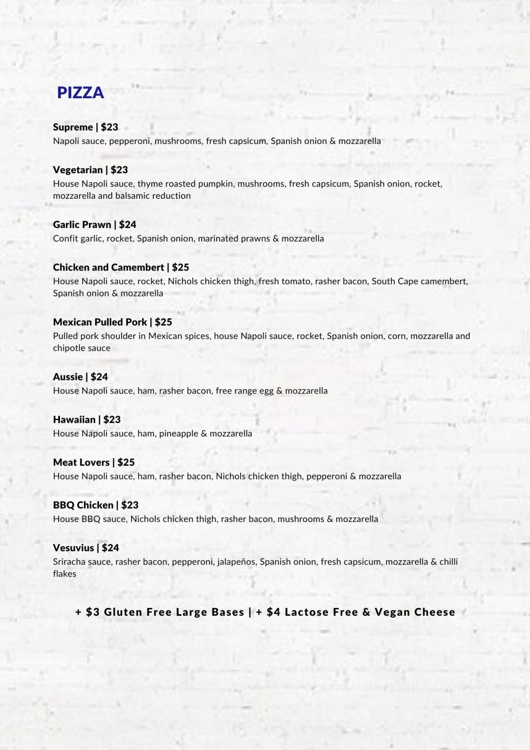 NEWSTEAD HOTEL | Heads Up Launceston Food Guide